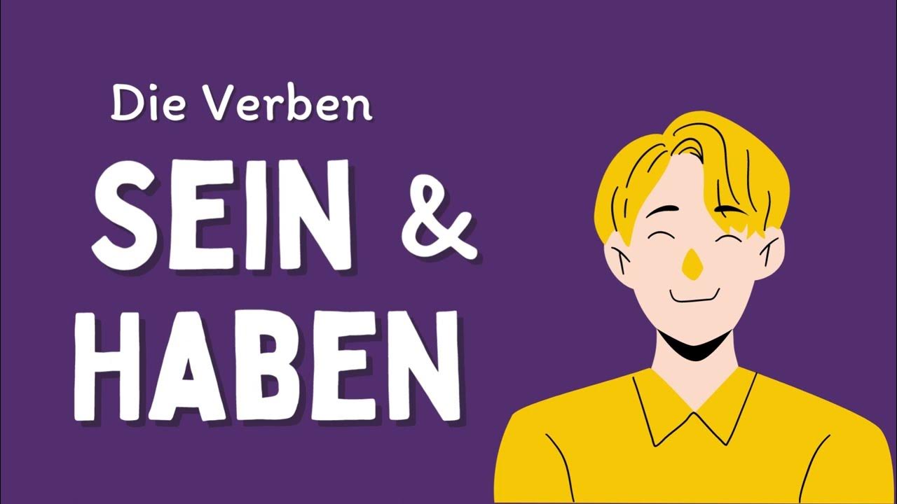 Learn to conjugate sein and haben | German A1 | German Grammar - YouTube