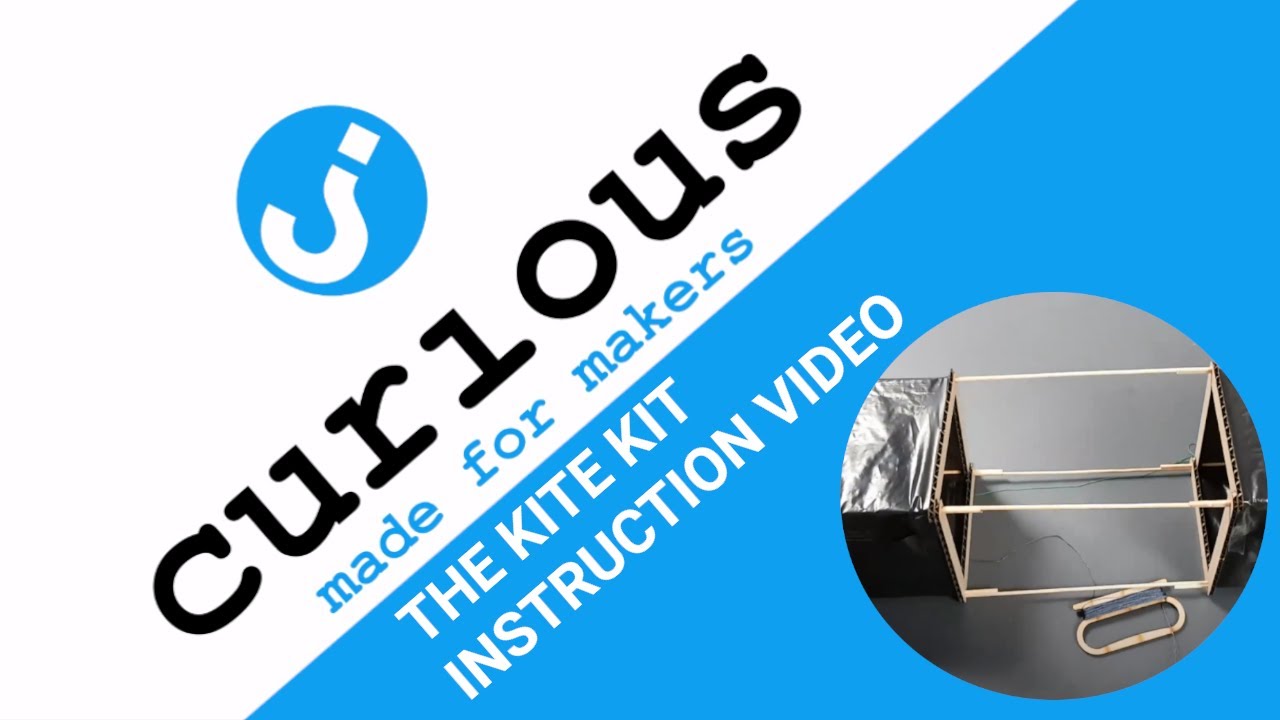 CuriousDIY Project Kit - Kite Kit - YouTube