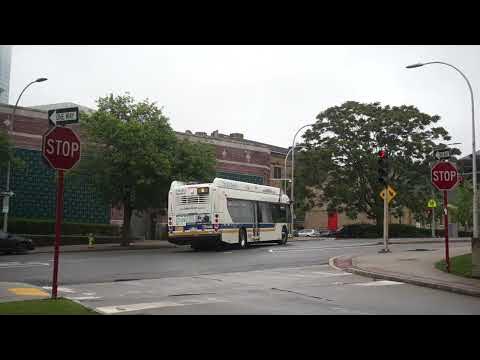 Bee-Line Bus: White Plains bound XE40 145 Rt.6 leaving White Plains TransCenter - YouTube