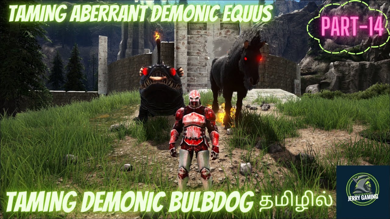 Taming aberrant demonic equus & demonic bulbdog in ark primalfear mod ...