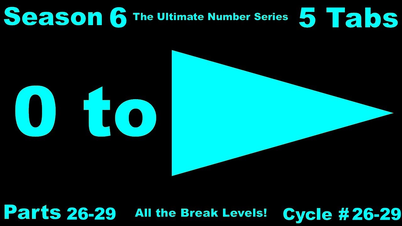 The Ultimate Number Series! - Season 6! - THE FULL VIDEO!!! - YouTube