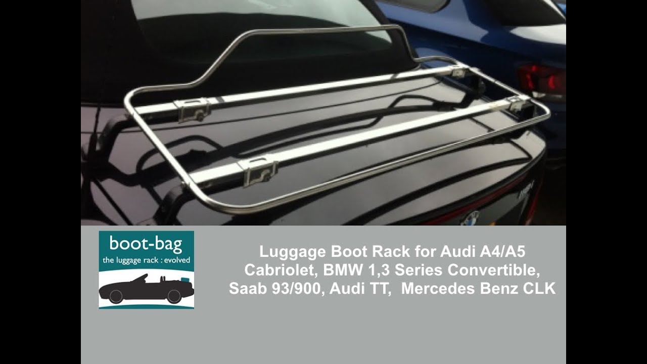 Luggage Boot Rack for Audi A4/A5 Cabriolet, BMW 1,3 Series Convertible ...