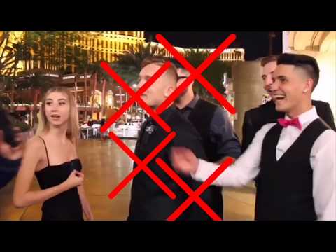 Asking Questions on the *Las Vegas Strip*