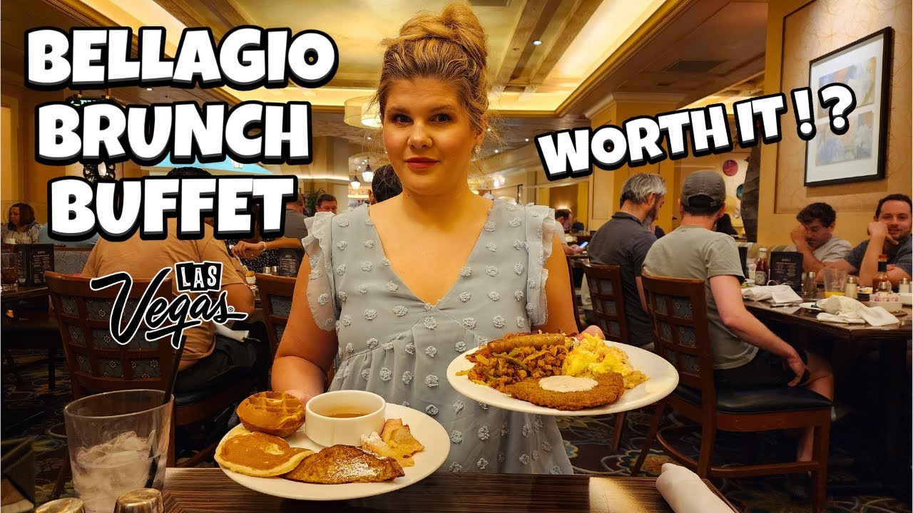 I Tried Bellagio's $55 Brunch Buffet in Las Vegas... 🤔 - YouTube