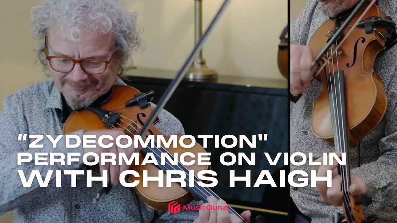 "Zydecommotion" Rock Violin Performance with Chris Haigh - YouTube