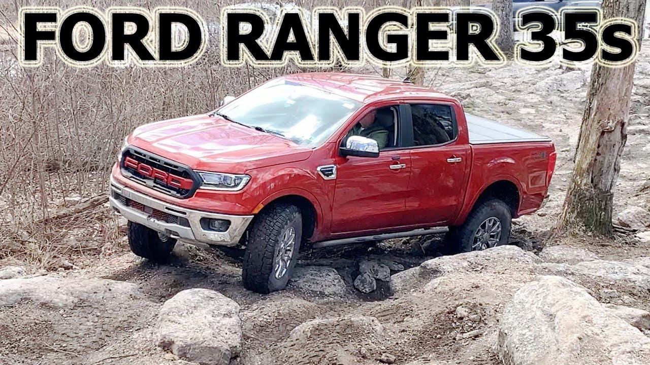 Ford Ranger 4x4 Off Road 35 inch Tires Fox 2.0 Coilovers Shocks - YouTube