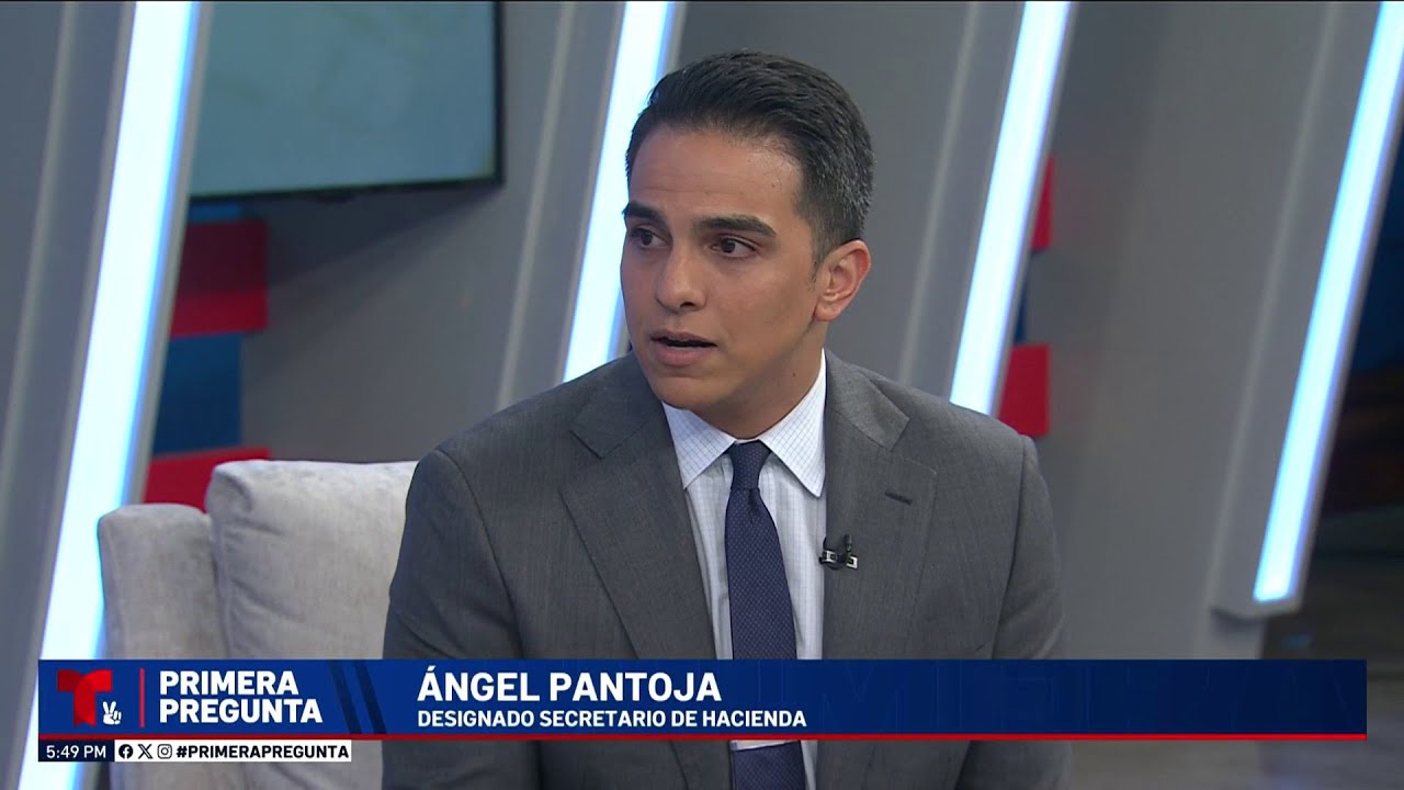 Primera Pregunta: Designado secretario de Hacienda, Ángel Pantoja - YouTube