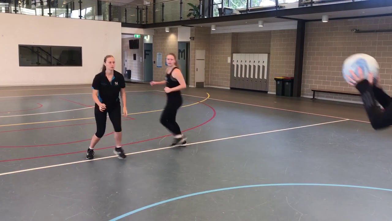 Team Footwork Drill (One Foot Landing & Outside Pivot) - YouTube