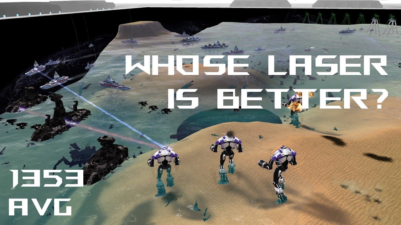 Lasers or Energy Beams? 3v3 Ladder on MAP GEN | Supreme Commander FAF ...