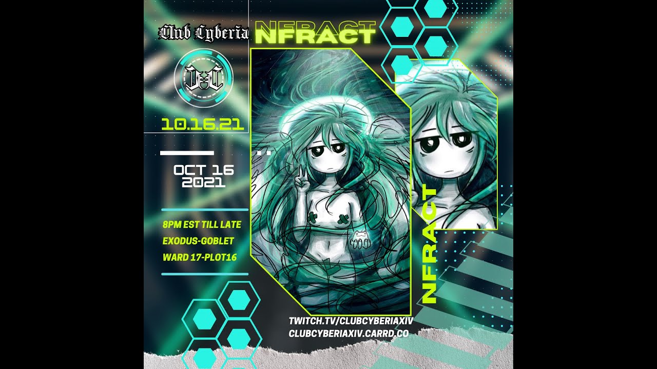 CLUB CYBERIA XIV D3THPR0XY EVENT: NFRACT SET 10.16.21 - YouTube