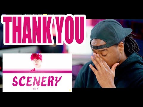 BTS V - Scenery | Color Coded Lyrics Breakdown (뷔)(풍경) /Han/Rom/Eng/가사] | REACTION!!!
