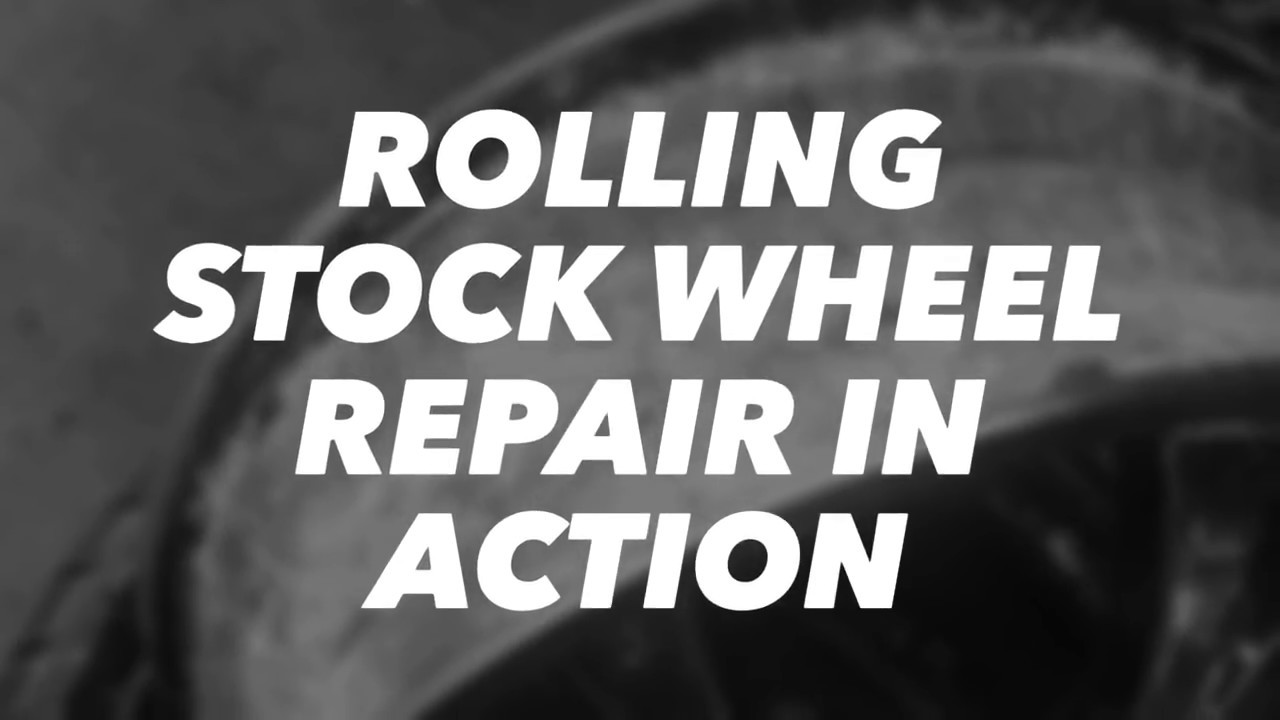 Rolling Stock Wheel Repair in Action - YouTube