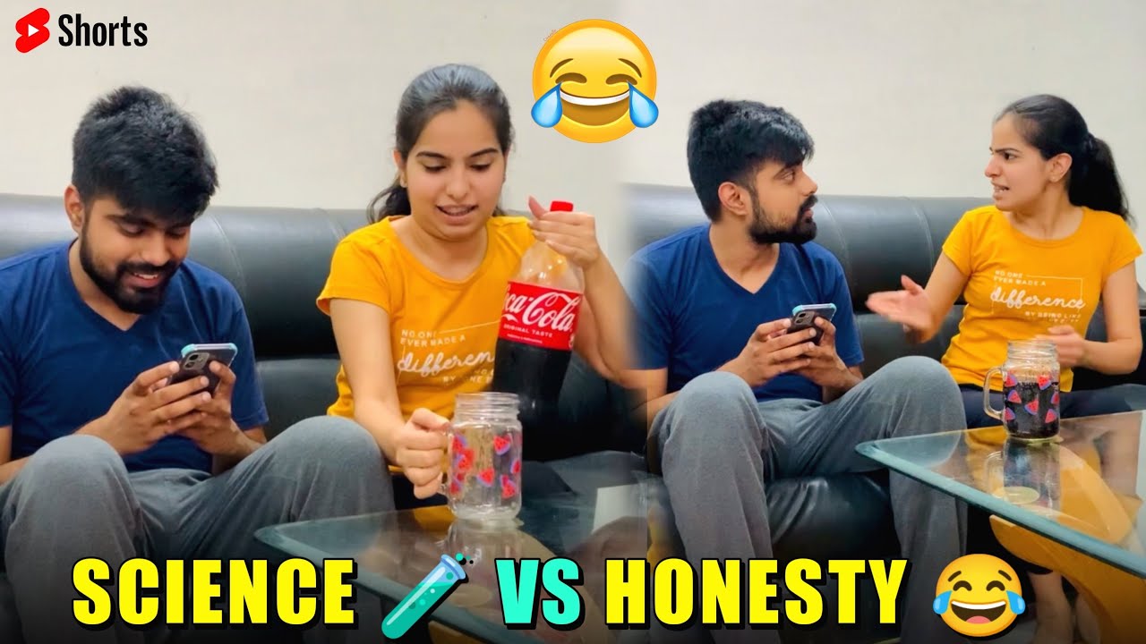 Science 🧪 vs Honesty 😂 #dushyantkukreja #shorts - YouTube