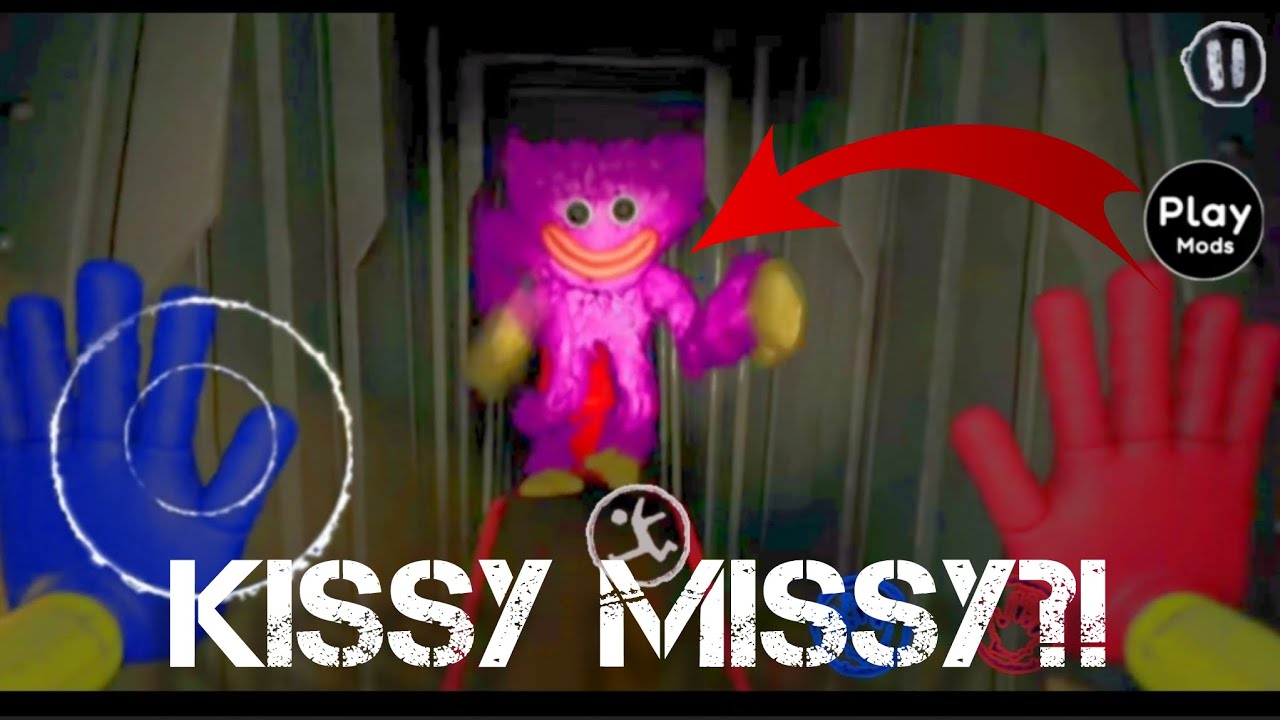 Kissy Missy chase | Poppy Playtime Chapter 1 mobile. - YouTube