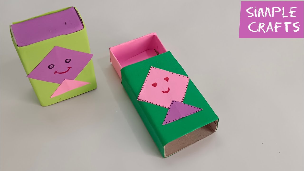 DIY || Simple craft ideas || matchbox craft || Pongal craft - YouTube