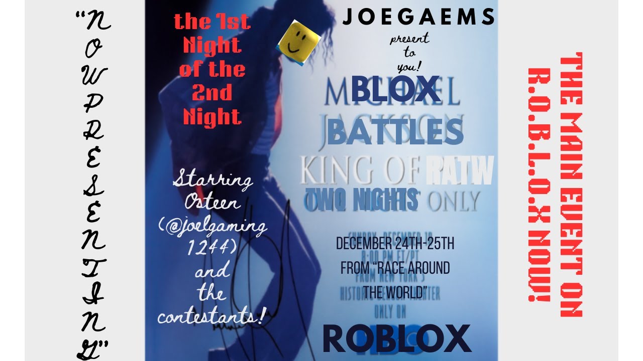 BLOX Battles - Two Nights Only (1st Night out of 2nd Night) - YouTube