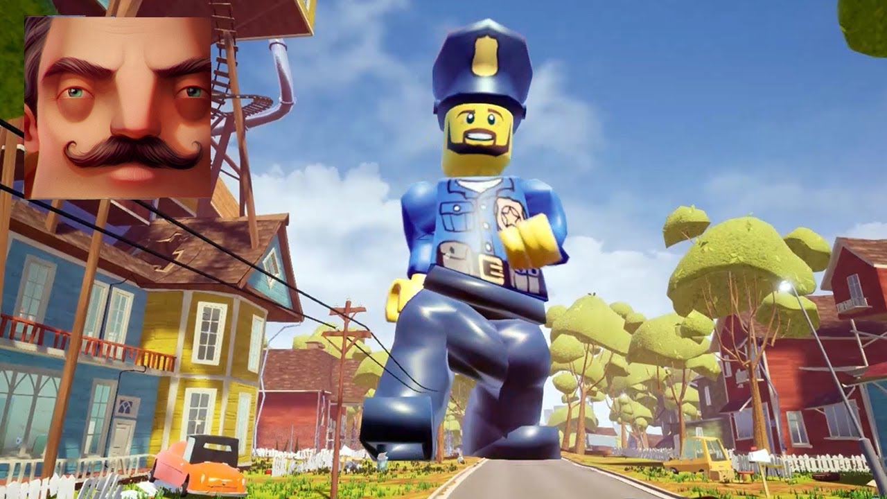Hello Neighbor - My New Neighbor Big Lego Police Act 3 Gameplay ...