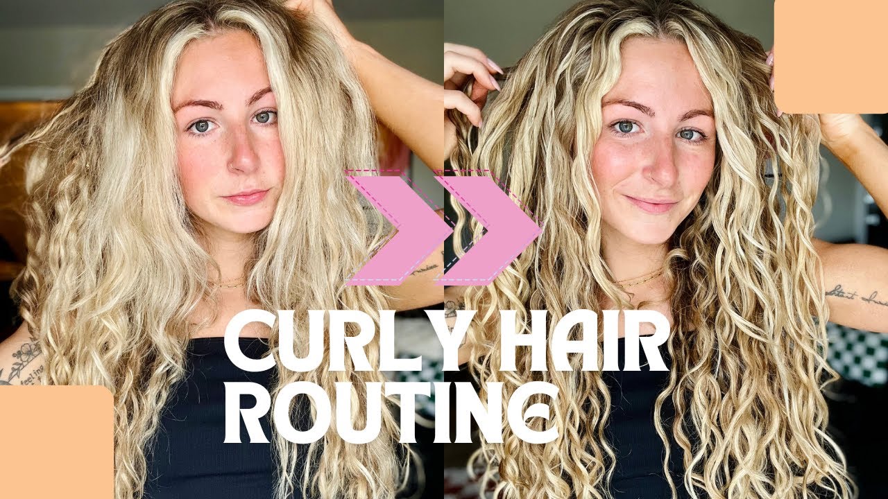 From Frizz to Fabulous | My Curly Hair Routine - YouTube