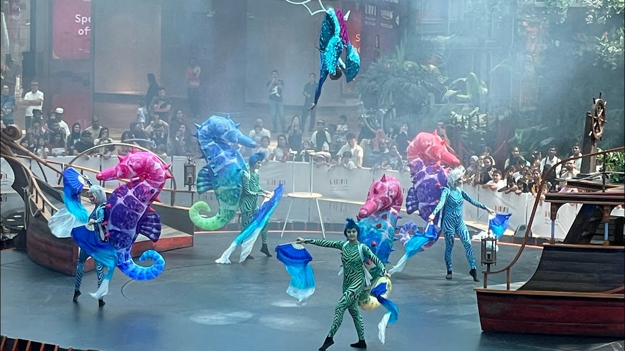 CIRCUS 2024 in DOHA QATAR 😍 SEA THEME 🐳🐙🐠🧜‍♂️ - YouTube
