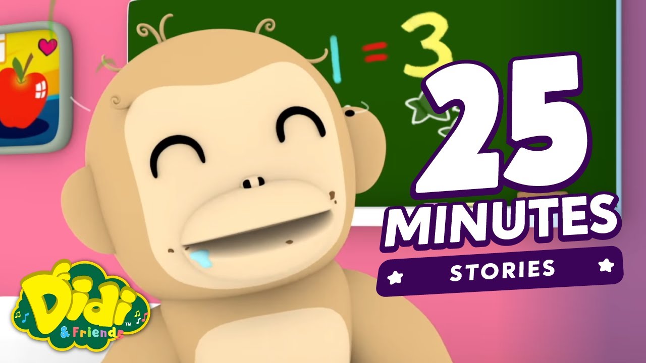 Mon Goes To School with Didi & Friends | Educational Stories ...