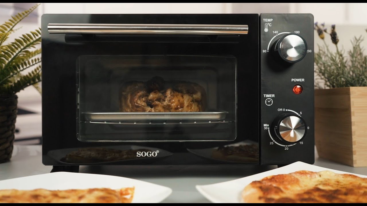 SOGO HOR-SS-10530 HORNO TOSTADORA | MINI TOASTER OVEN 10L 800W - YouTube