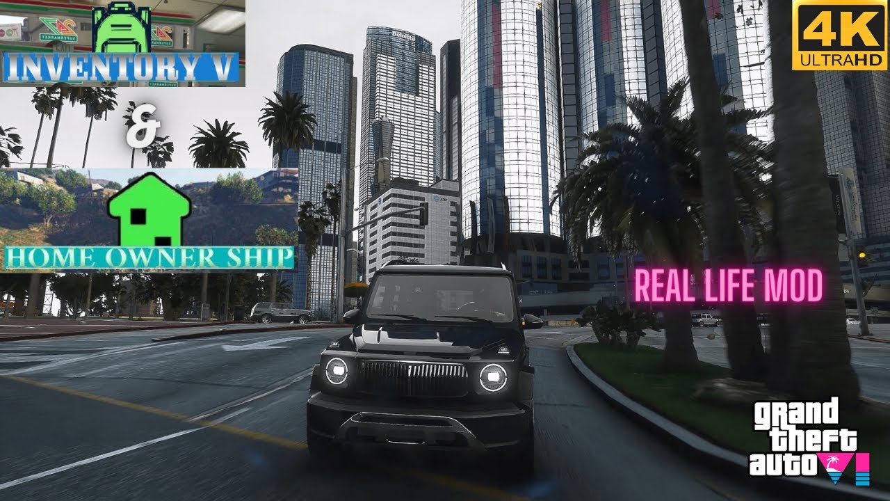 How to install real life Inventory V & Home Ownership V (2023) GTA 5 ...