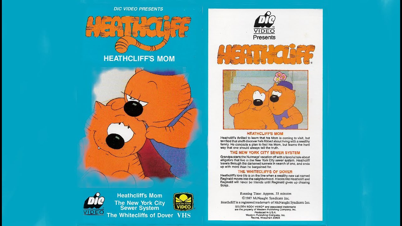 Heathcliff: Heathcliff's Mom (Original 1987 Golden Book Video VHS ...