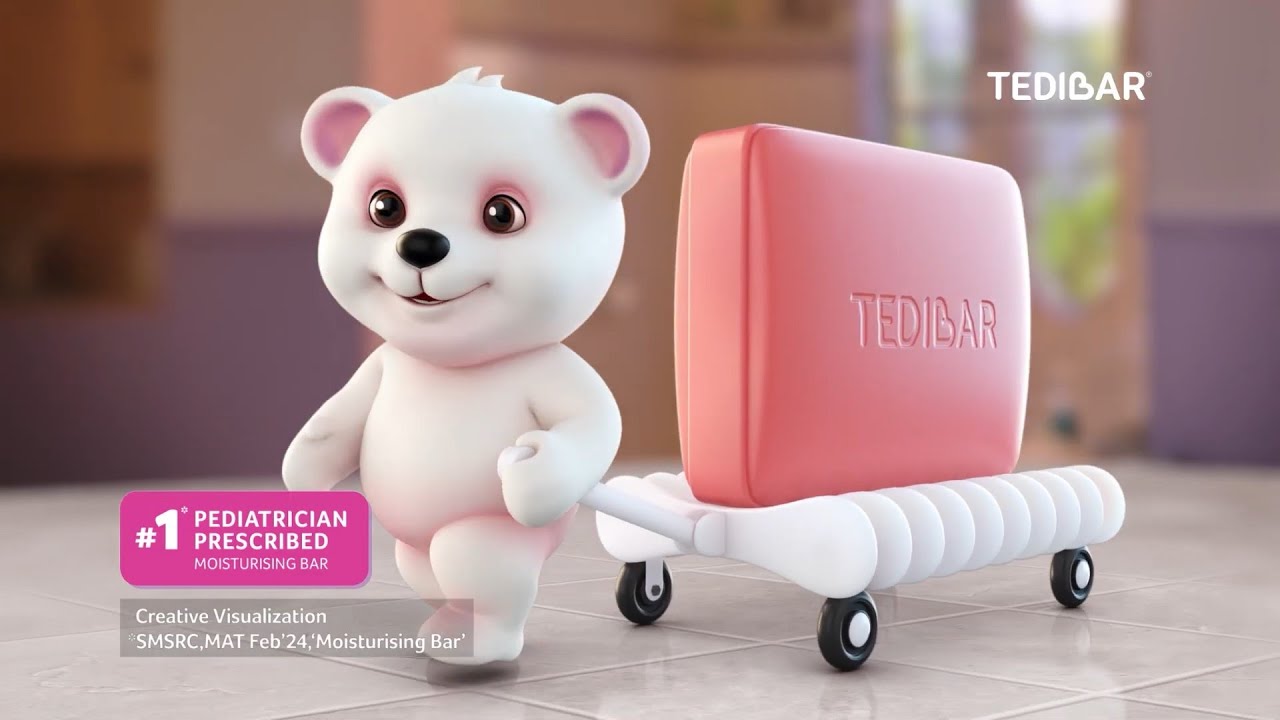 Tedibar - #1* Pediatrician Prescribed Moisturising Bar - YouTube