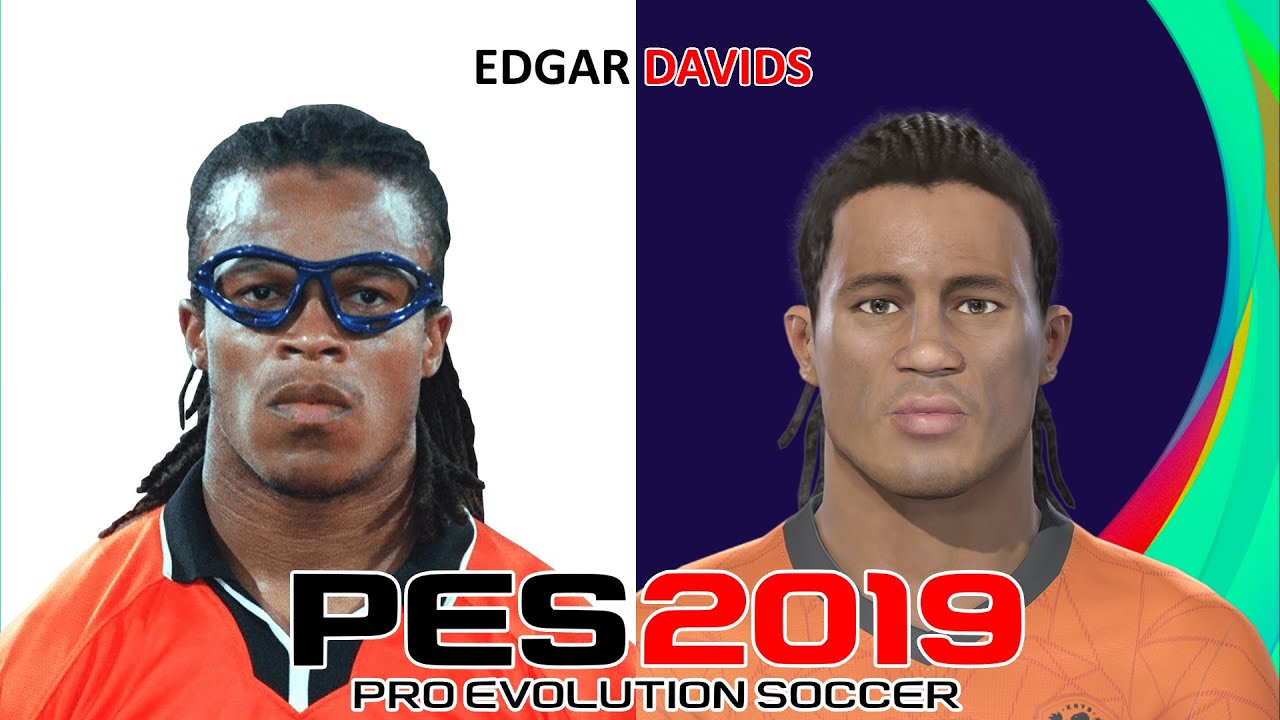 EDGAR DAVIDS | PES 2019/2020/2021 | FACE BUILD & STATS - YouTube