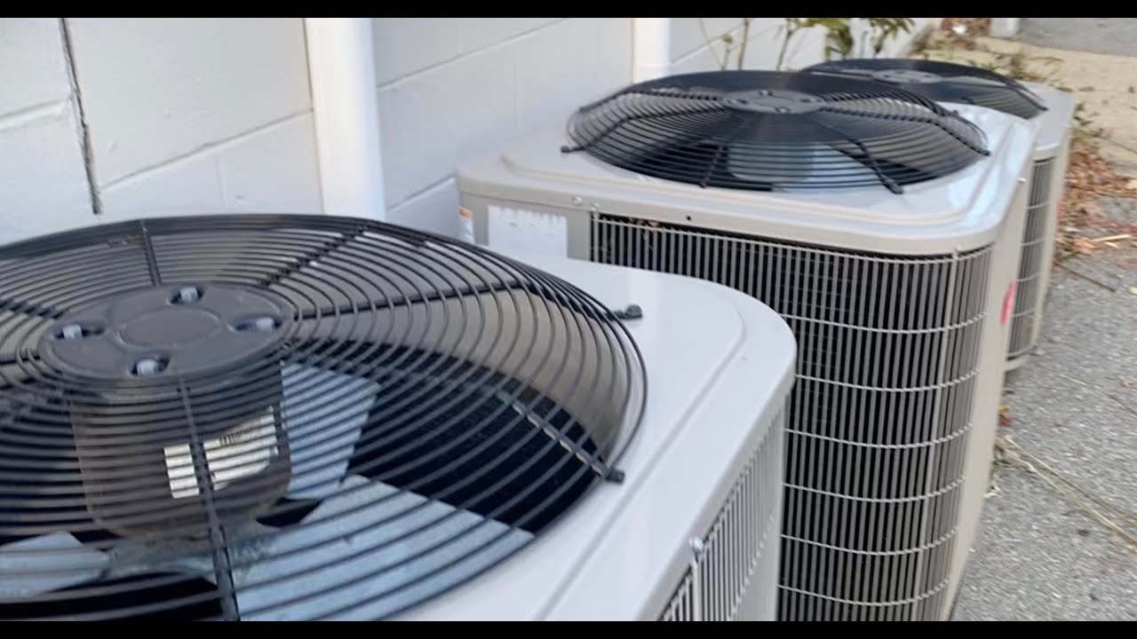 Air conditioner and heat pump heaven - one unit start-up, some units ...