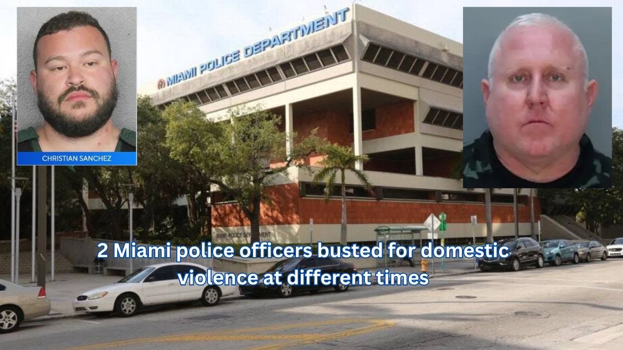 In recent months, 2 Miami police officers end up arrested for domestic ...