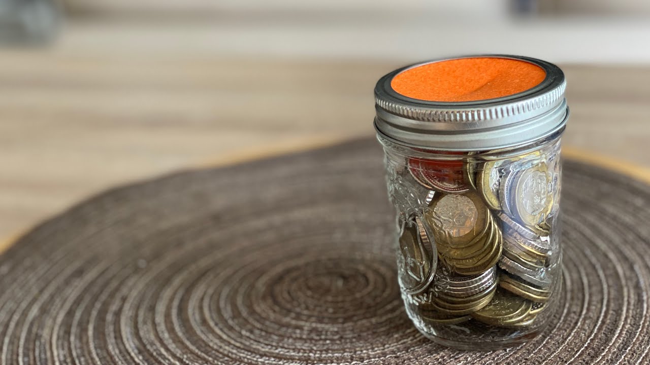 How to DIY a Piggy Bank from Mason Jar - YouTube