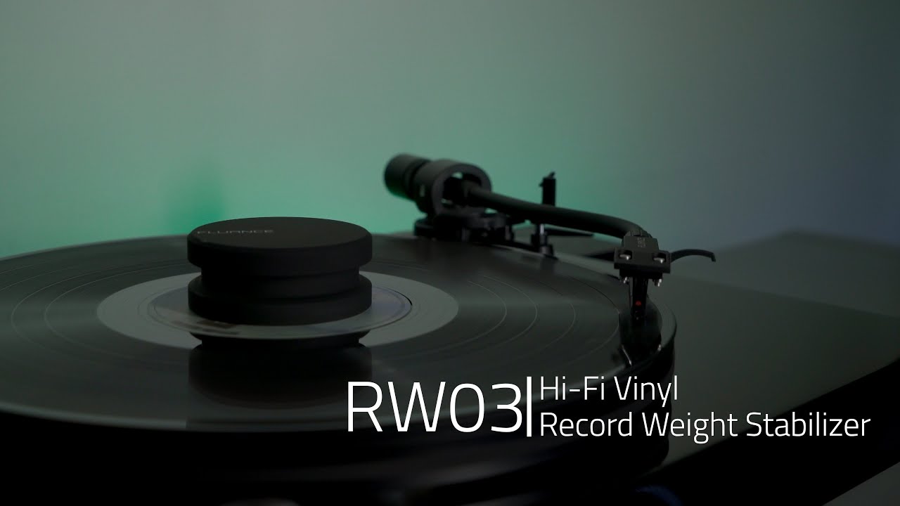 Record Weight Fluance HiFi Vinyl Stabilizer - 760g Steel, Anti ...