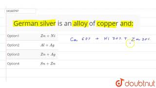 German Silver Alloy