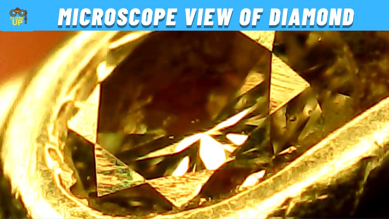 Diamond Under Microscope | Microscopic view of Diamond | microscope ...