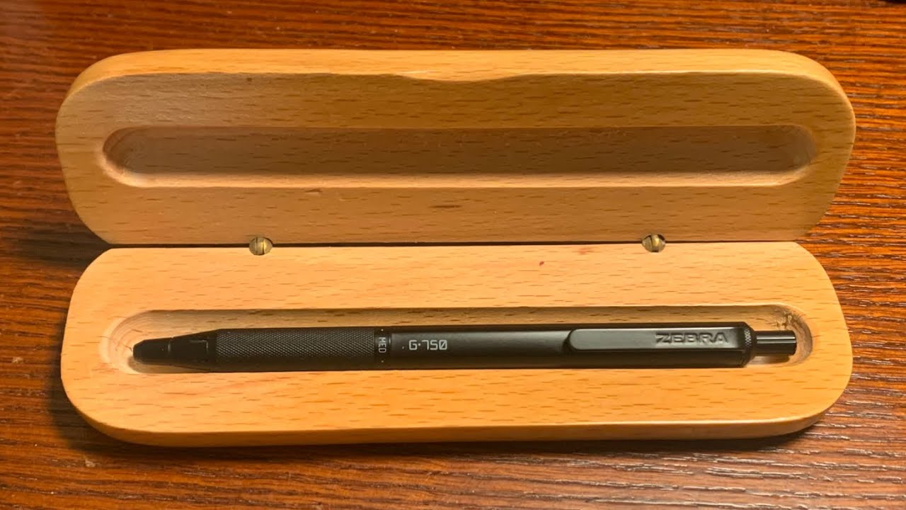 Zebra g-750 review (a great pen that needs one modification) - YouTube