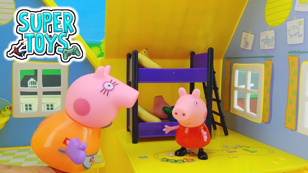 PEPPA PIG MAMMA PIG GEORGE KATE E MIM MIM SUZY PECORA - Peppa racconta ...