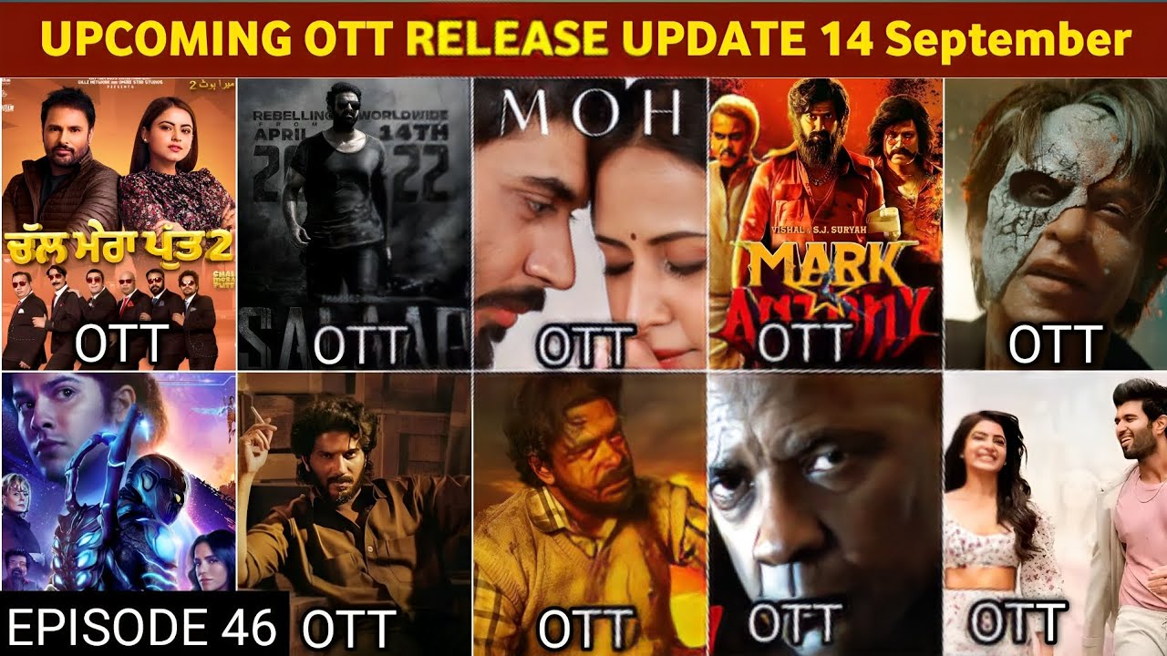 Upcoming OTT Release Big Updates September & November Month | Jawan OTT ...