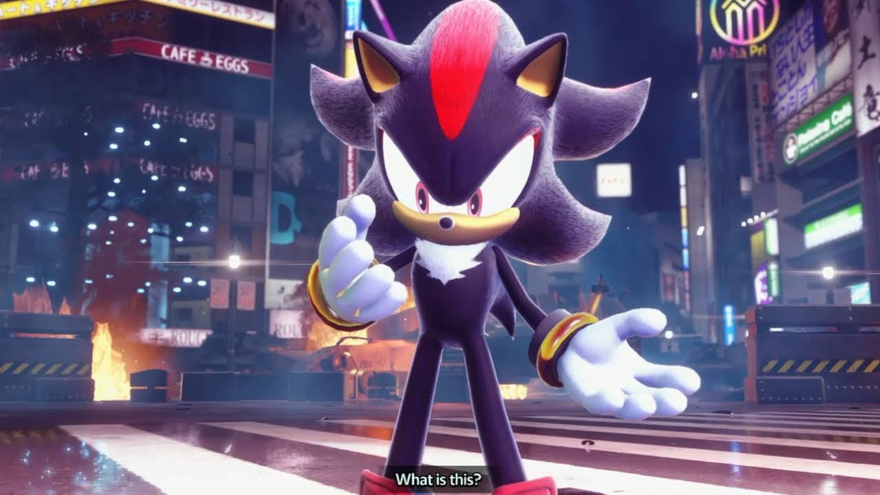 GAME SHADOW in Tokyo DLC - Sonic X Shadow Generations - YouTube