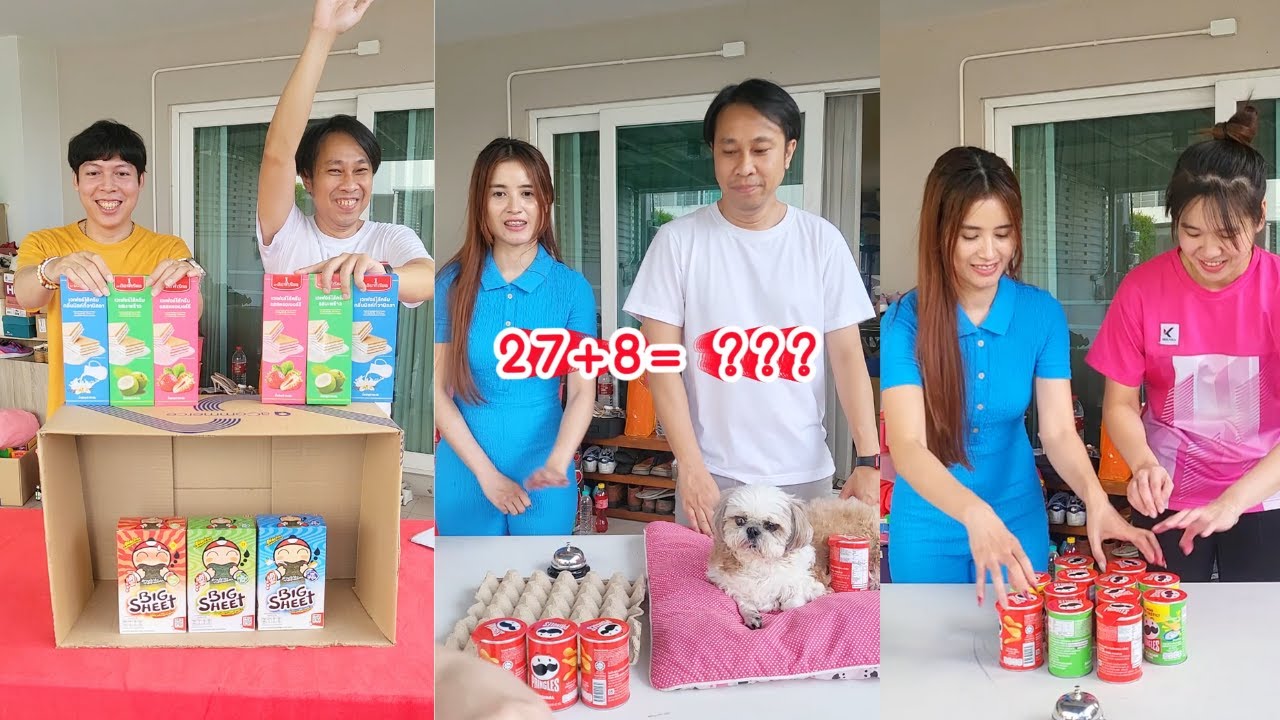 Math Speed Challenge, Match The Colors of Snack Boxes#funny #challenge #games #game #funnygame ...