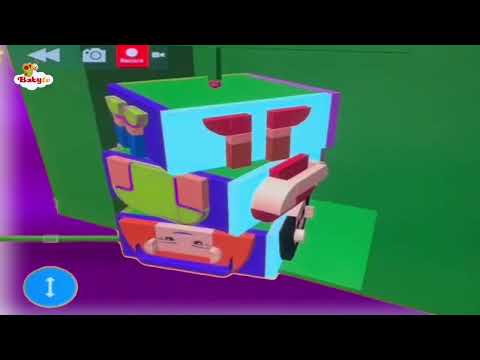 Baby tv magic lantern rectangle spinning puzzle girls - YouTube