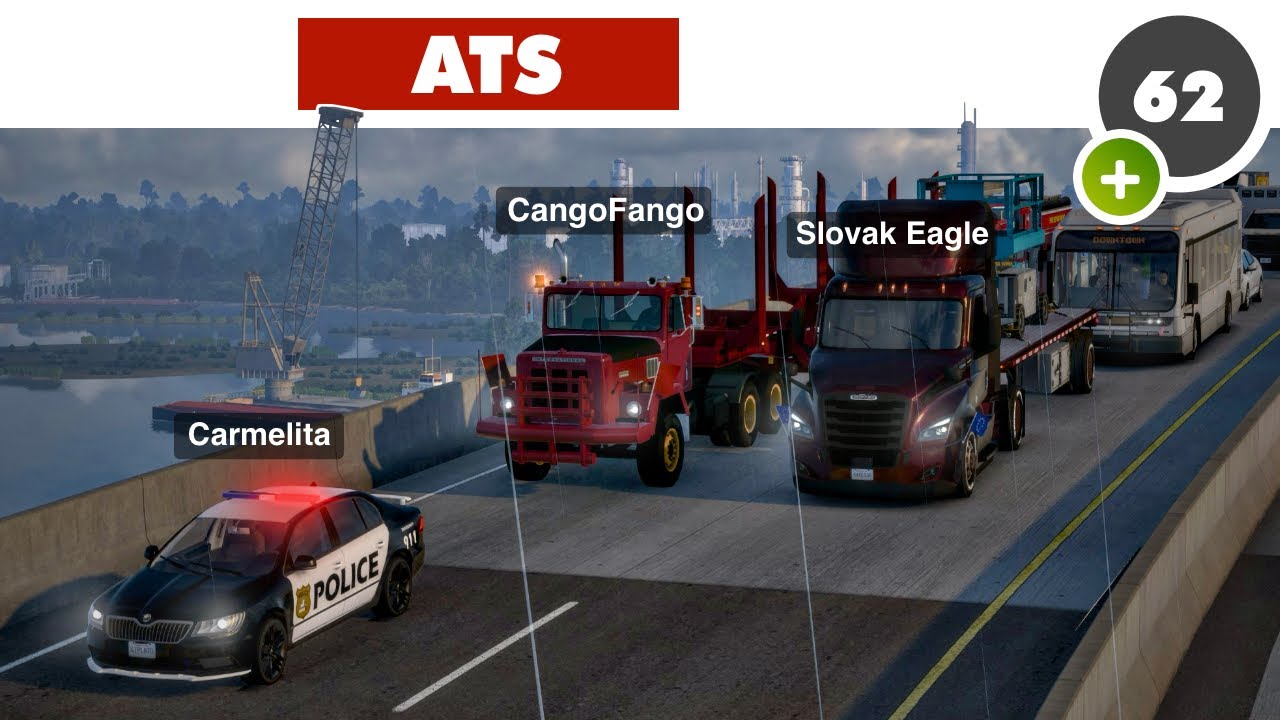 #62 ATS - Multiplayer! [ft. Carmelita and Slovak Eagle] - YouTube