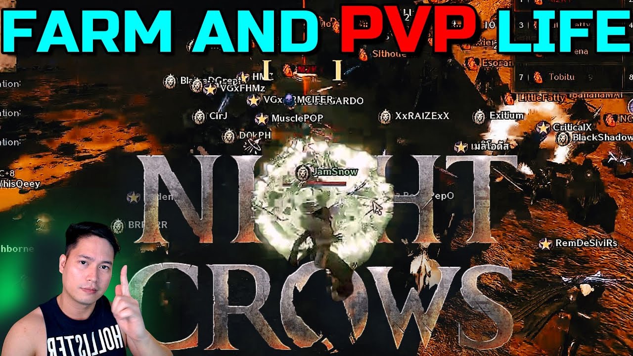 NIGHT CROWS: AFK farming? PVP? - YouTube