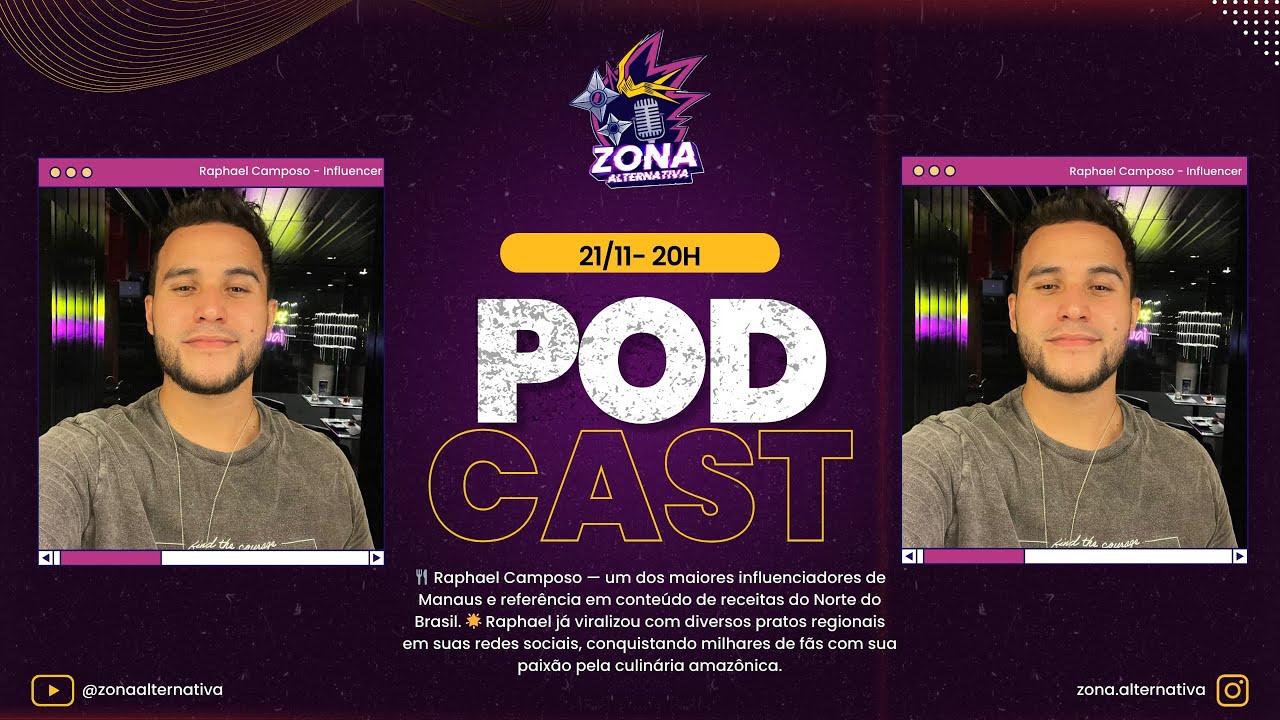 Podcast Zona Alternativa EP. 92 - Rayssa Santos - influencer & Gean ...
