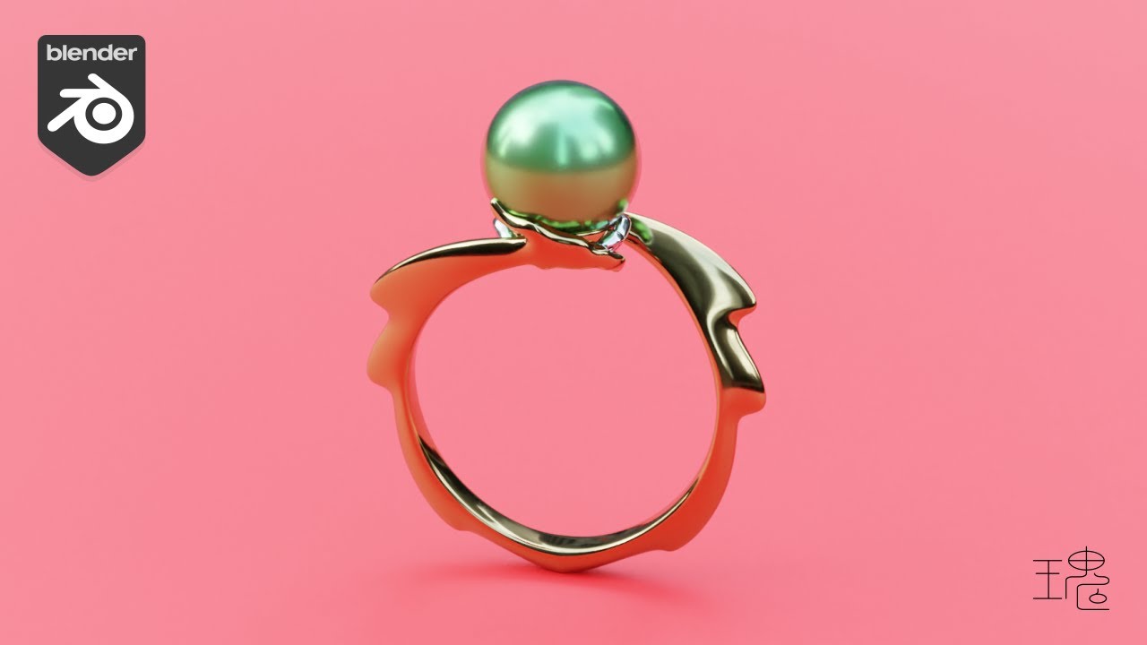 Jewelry Design In Blender Tutorial 236 Time-lapse：Dragon Ring #Blender ...