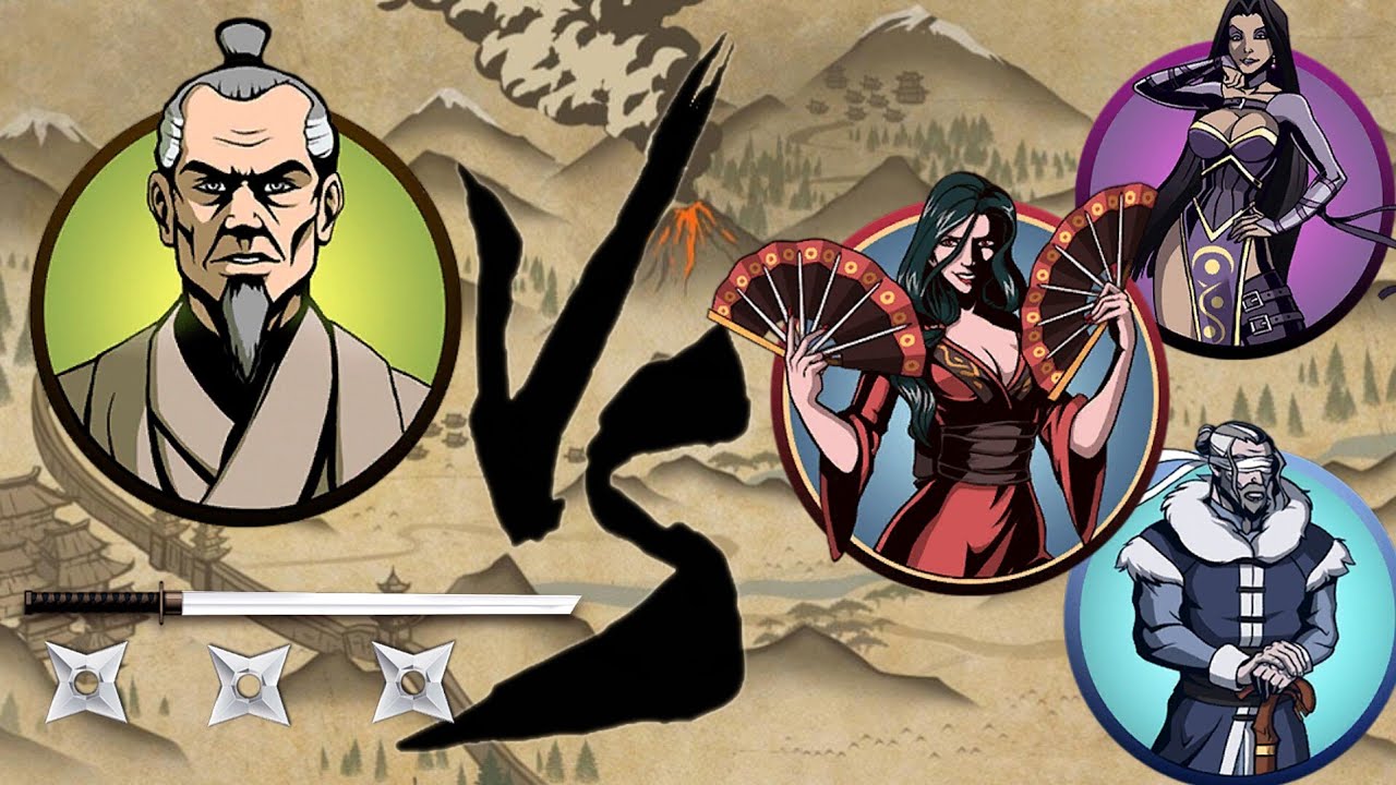 || SHADOW FIGHT 2 SPECIAL EDITION || (SENSEI) VS (WIDOW FULL TEAM ...