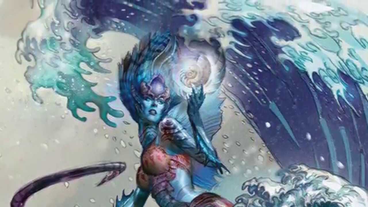 Lore of The Multiverse: History of Planeswalker Kiora, Magic the ...