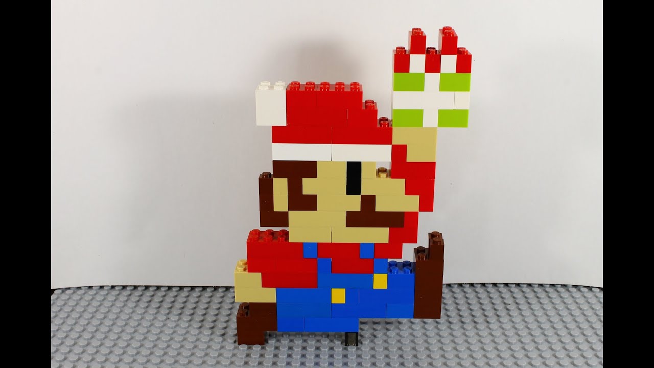 How to build LEGO Super Mario with Christmas Present Decoration speed ...