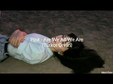 Pink - Are We All We Are (Türkçe Çeviri)