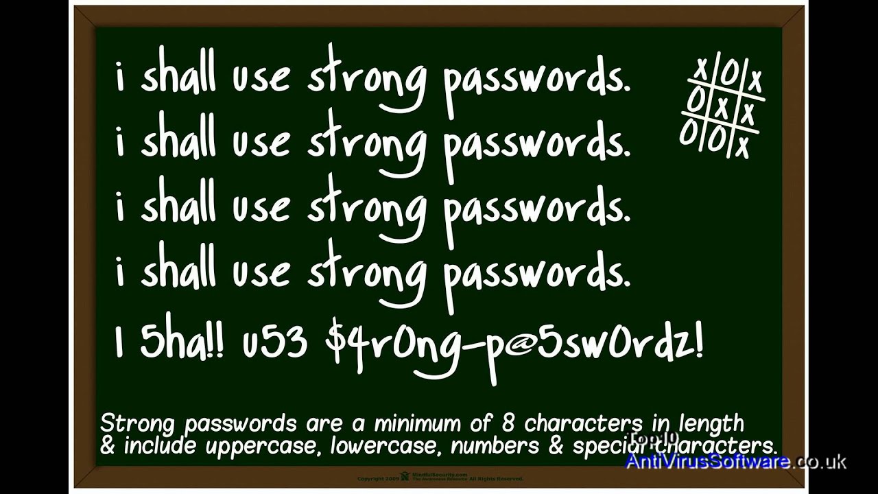 How to Pick A Password Nobody Will Guess - YouTube